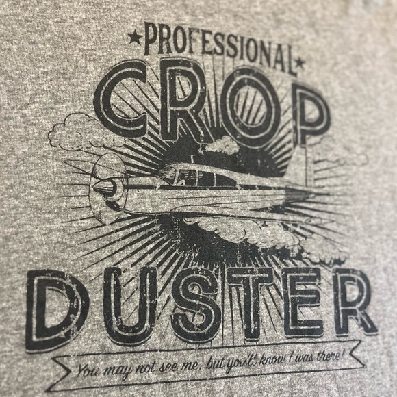 Crazy Dog T-Shirts | Shirts | Professional Crop Duster Funny Graphic ...